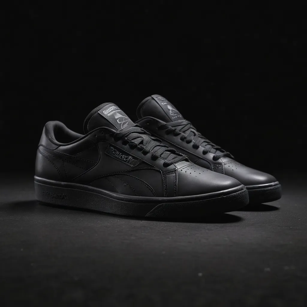Exploring the All Black Reebok Classics: Design and Culture