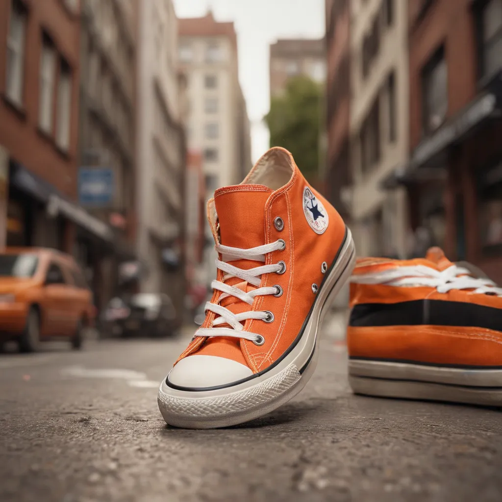 The Iconic Converse Chuck Taylor in Orange