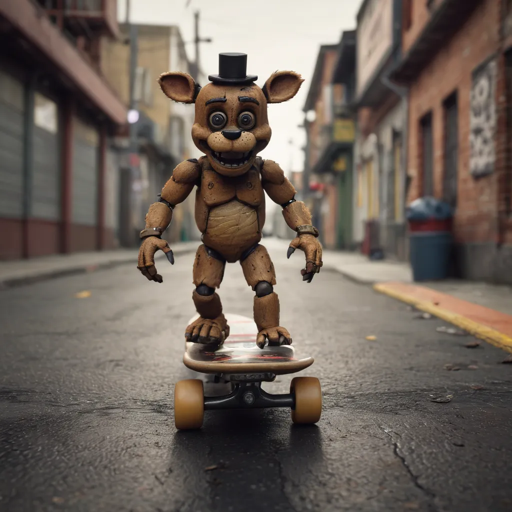 FNaF Lore Meets Skateboarding: A Unique Fusion