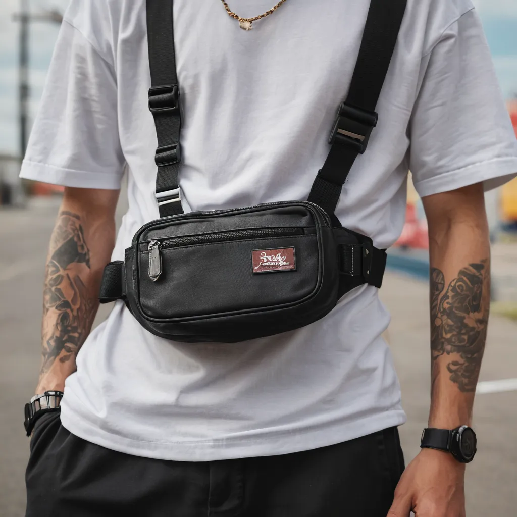 The Black Shoulder Fanny Pack: A Must-Have for Skaters
