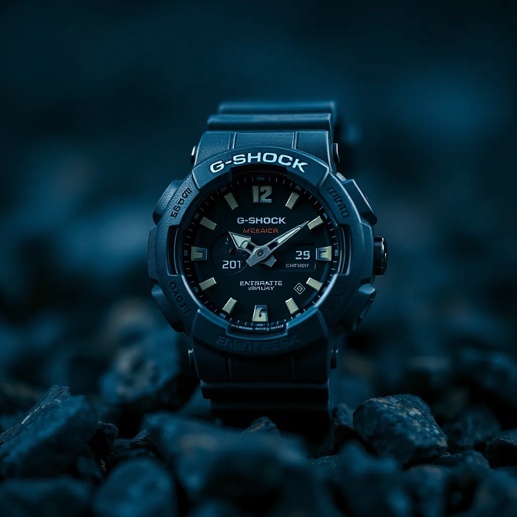 The G-Shock Analog: Blending Durability and Design