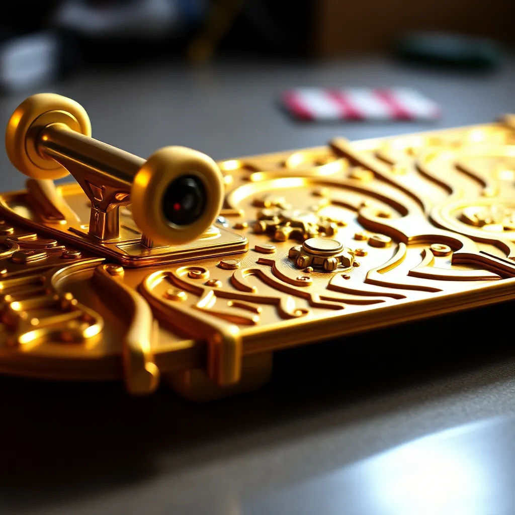 The Gold Skateboard: Design, Functionality, and Culture